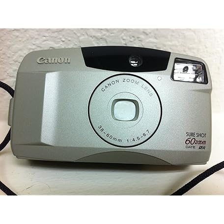 Mua Canon Sure Shot 60 Zoom DATE SAF 35mm Film Camera w/Canon Zoom Lens 38-60mm 1:4.5-6.7 Camera ...