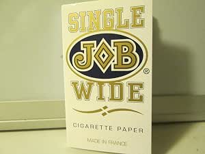 Amazon.com: Job 1.0 Single Wide Rolling Papers-10 Packs-32 Leaves each ...