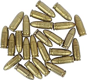 25 Replica Bullets - MP 40 Submachine Gun Denix Dummy Ammo Cartridge ...