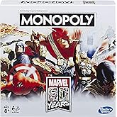 Amazon.com: Monopoly Marvel Comics Collector's Edition : Toys & Games