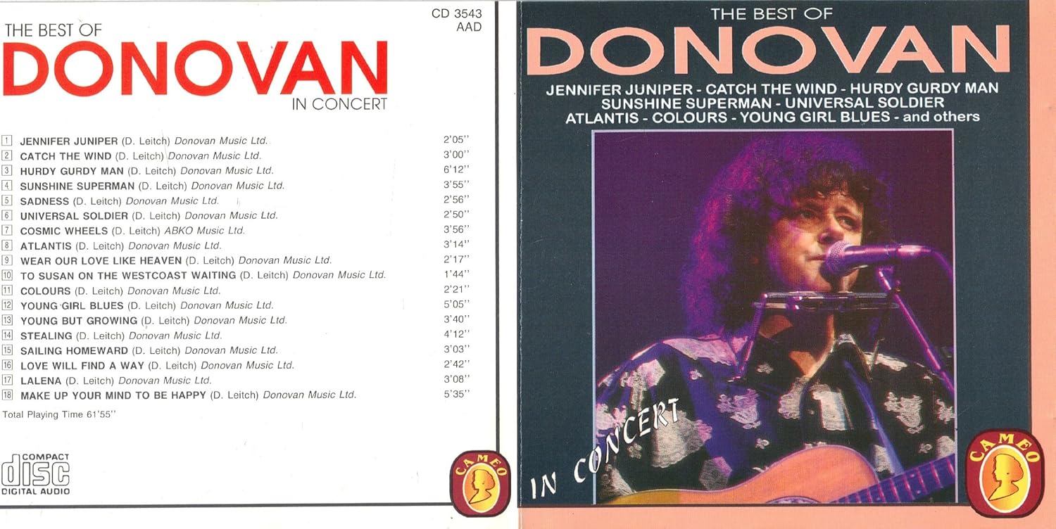 Donovan - The Best of Donovan in Concert - Amazon.com Music