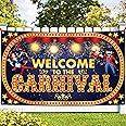 Amazon.com: KatchOn, Welcome to The Carnival Banner - XtraLarge, 72x44 ...