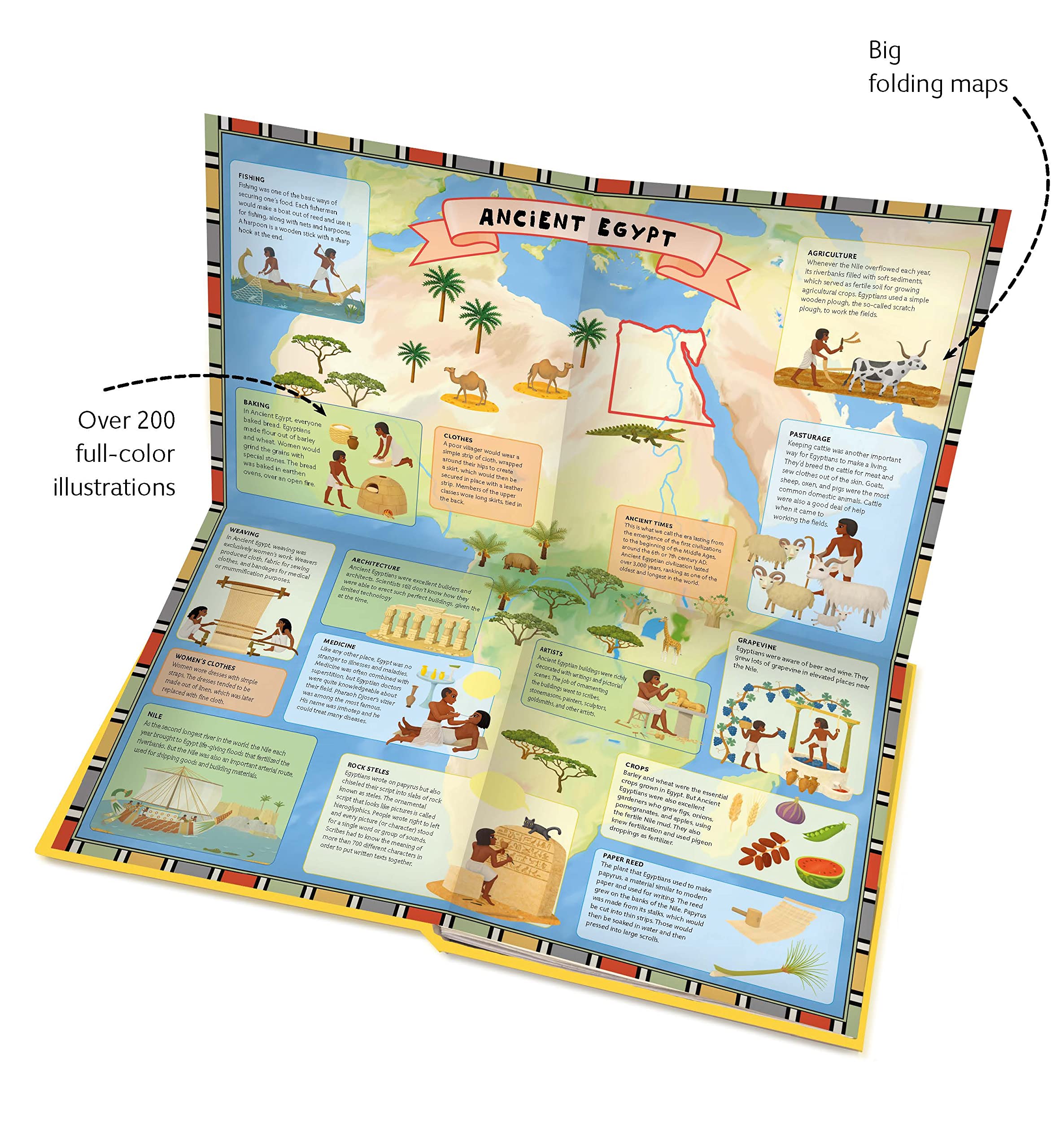Mua Ancient Egypt for Kids (Unfolding the Past, 1) trên Amazon Mỹ chính ...