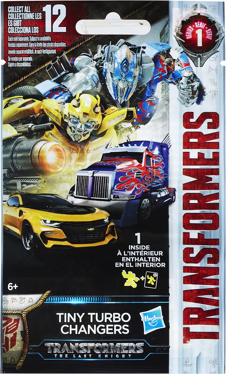 Transformers The Last Knight Tiny Turbo Changers Series 1 Blind Bag ...