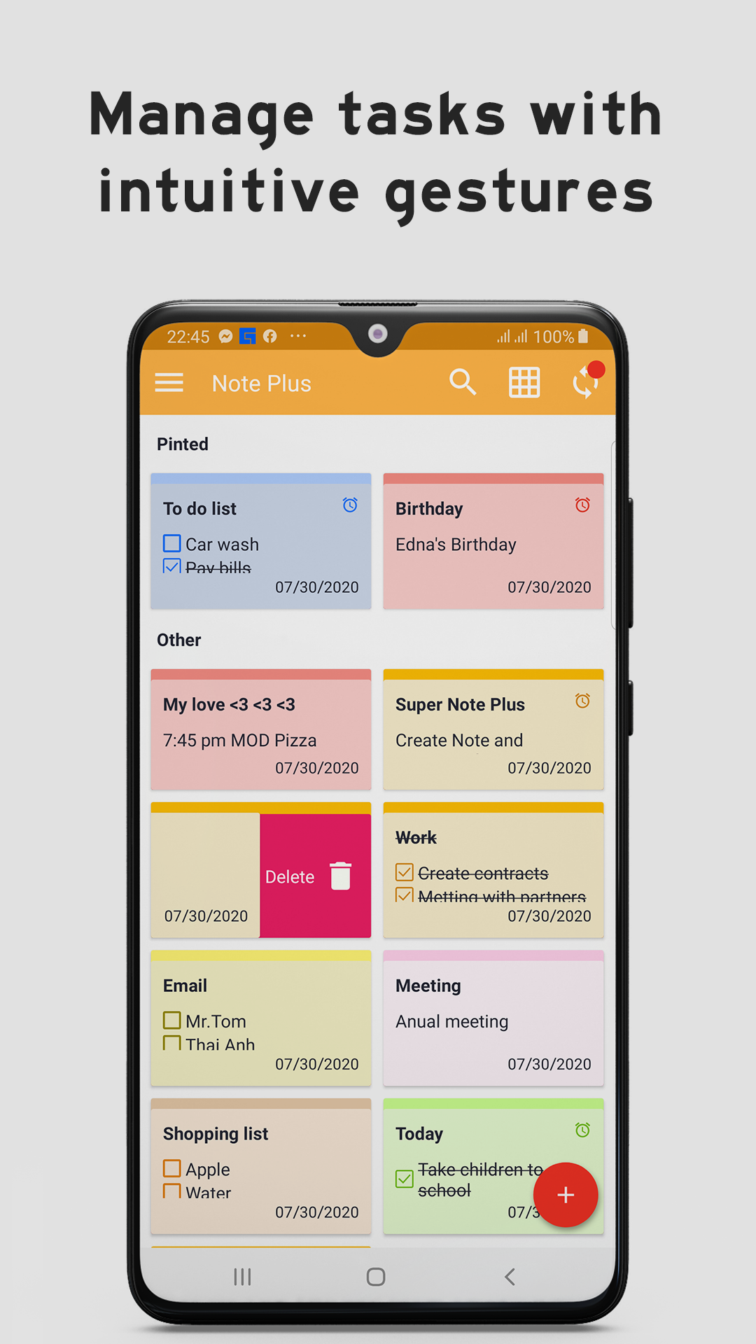 Super Notes Plus - Notepad, Notes and Checklist:Amazon.com:Appstore for ...