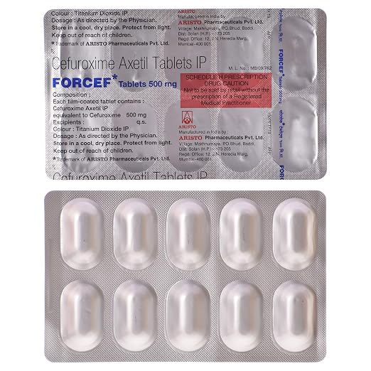 Forcef 500 mg - Blister Pack of 10 Tablets: Amazon.in