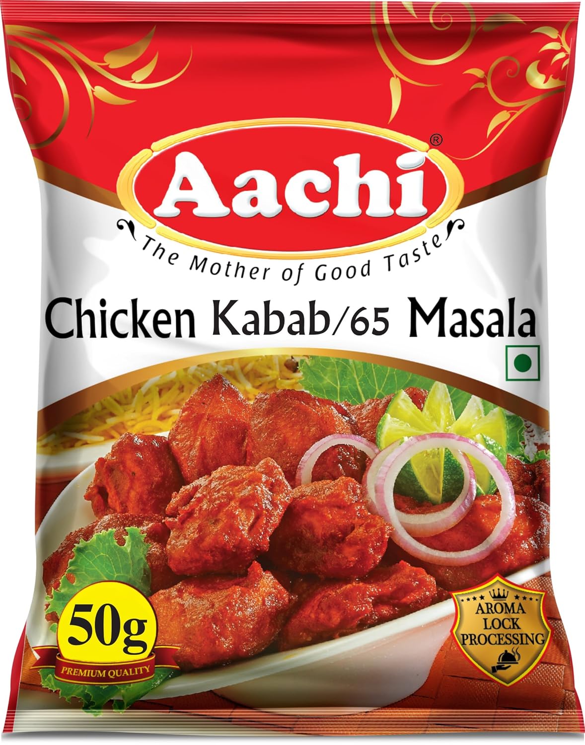 Aachi Chicken 65 Masala, 50g (Pack of 20): Amazon.in: Grocery & Gourmet ...