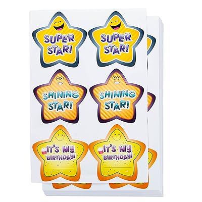 Motivational Star Reward Stickers - Pack of 192, 4 x Philippines | Ubuy