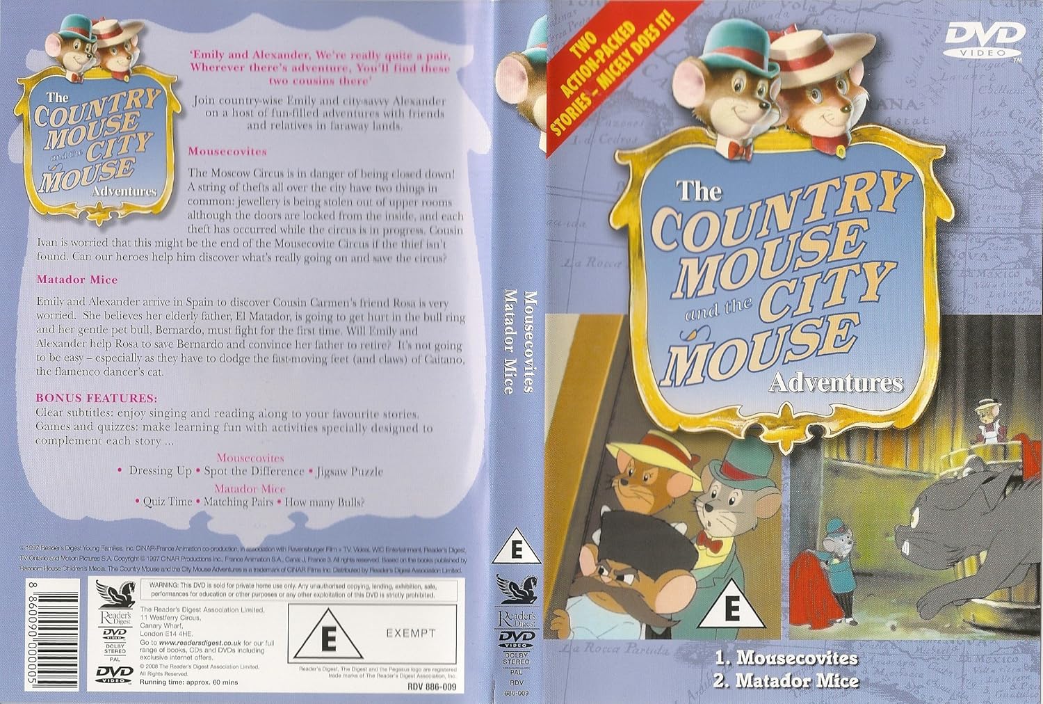 The Country Mouse and the City Mouse Adventures - Mousecovites ...