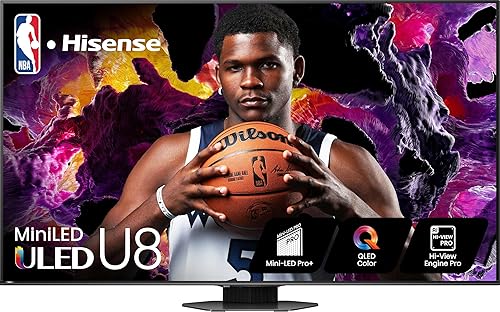 Hisense 85-Inch Class U8 Series Mini-LED ULED 4K UHD Google Smart TV ...