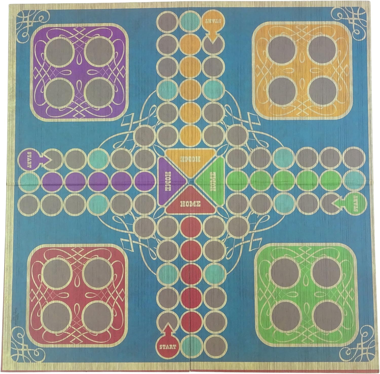 Toyland® 2 in 1 Family Board Game Set – Snakes & Ladders and Ludo ...