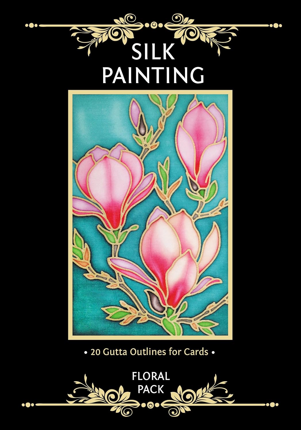 Silkcraft Silk Painting - Gutta Outlines- Card Making -Pack Of 20 ...