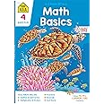 School Zone - Math Basics 4 Workbook - 64 Pages, Ages 9 to 10, 4th ...