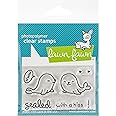 Amazon.com: Lawn Fawn Clear Stamps 3"X2"-Sealed With A Kiss -LF1290 ...