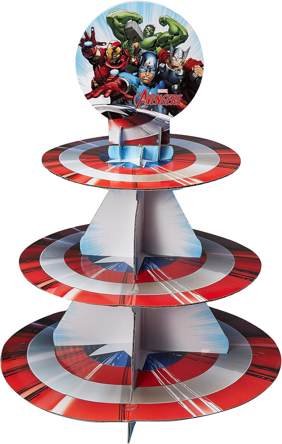 Wilton Marvel Avengers Treat Stand, Multicolor