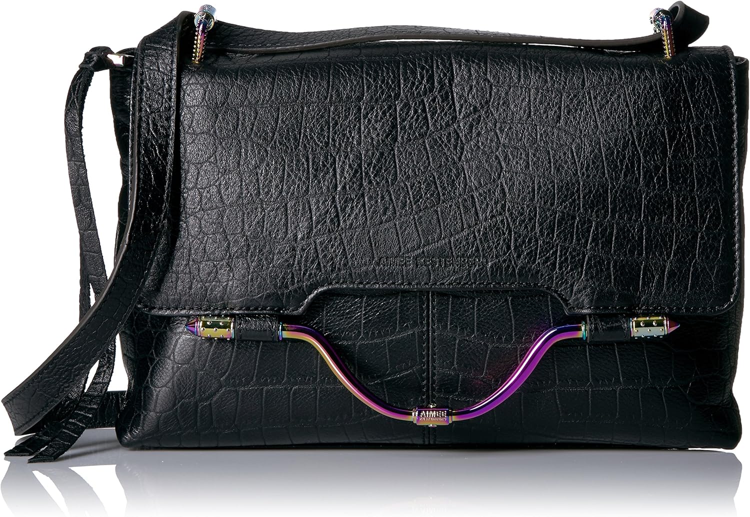 Aimee Kestenberg Phoenix Convertible Shoulder Bag, Black: Handbags ...