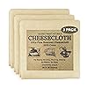 Regency Wraps 100% Cotton Ultra Fine Natural Cheese Cloth, 27 sq.ft 36 ...