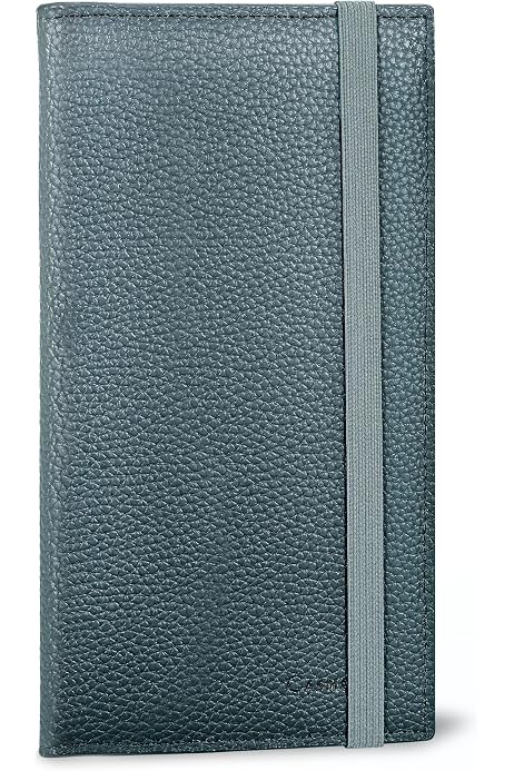 Checkbook Covers For Duplicate Checks RFID Leather Checkbook Cover
