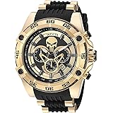 Amazon.com: Invicta Men's Marvel Stainless Steel Quartz Watch with ...