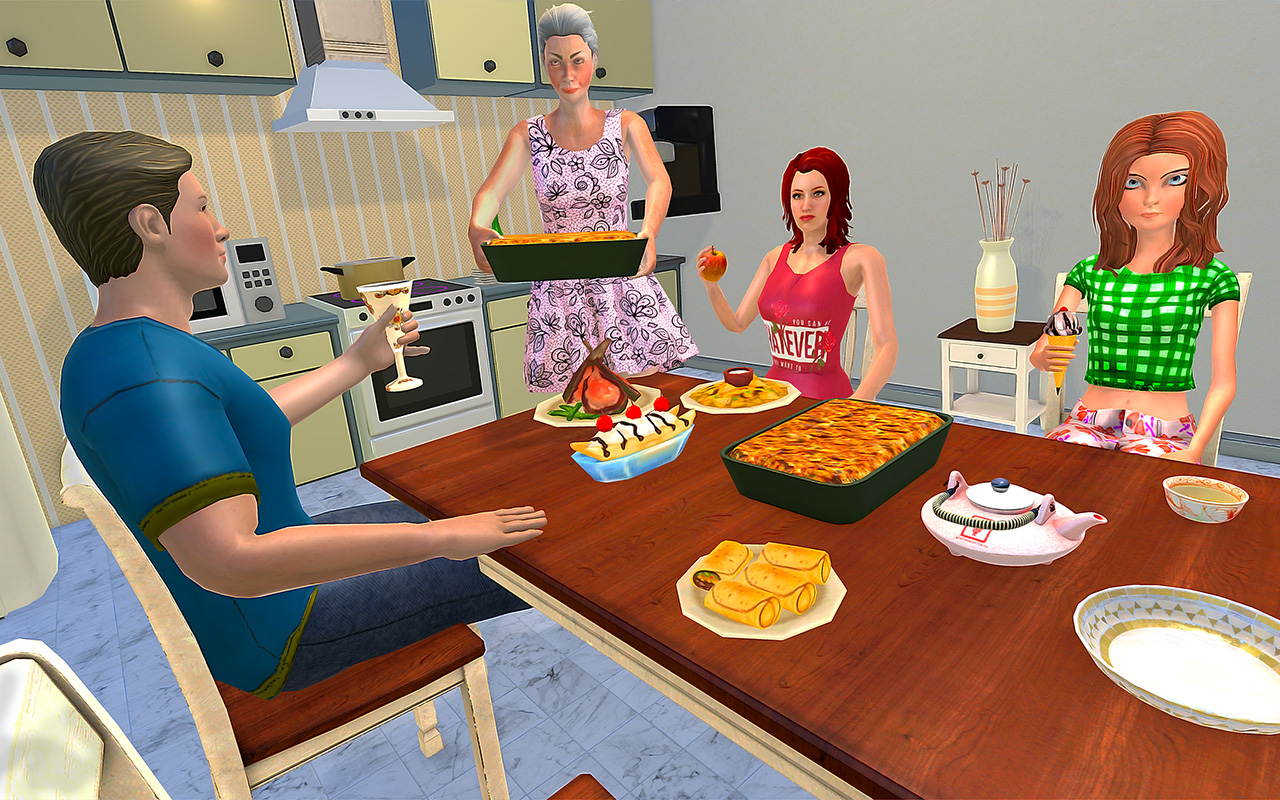 Super Granny 👵Grandma Life Simulator Family Life Games:Amazon.co.uk ...