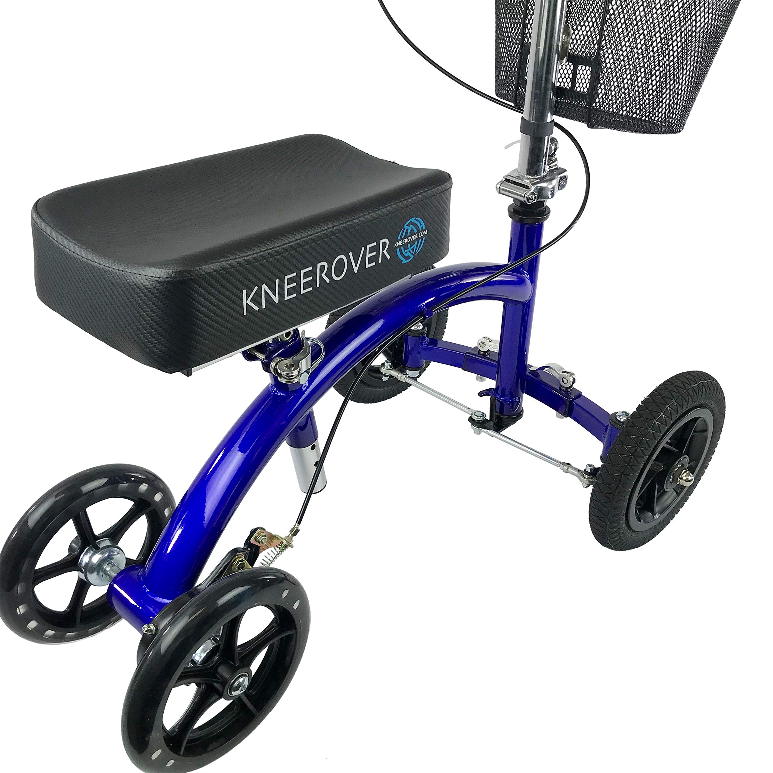 KneeRover HYBRID Knee Scooter with All Terrain Front Axle Upgrade
