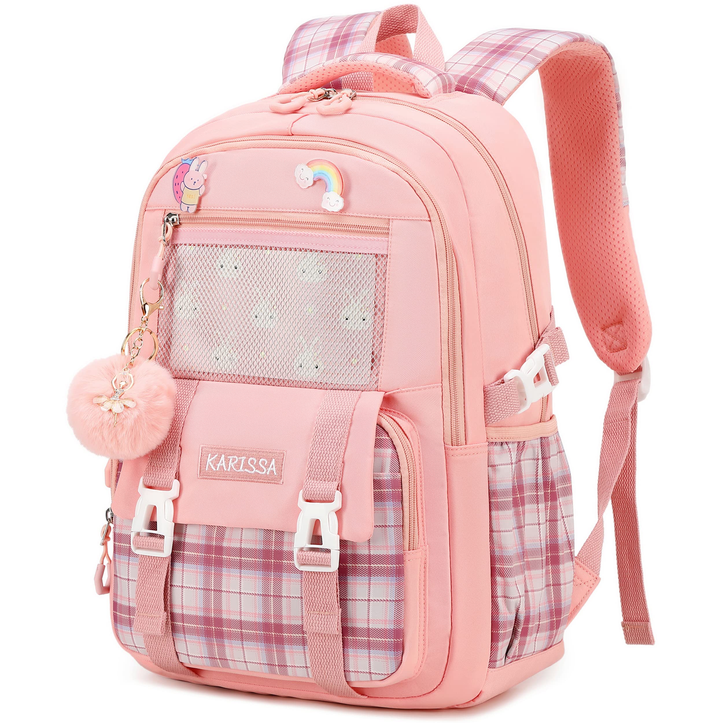 AO ALI VICTORY Girls Backpack 15.6 Inch Laptop School Bag Cute Kids ...
