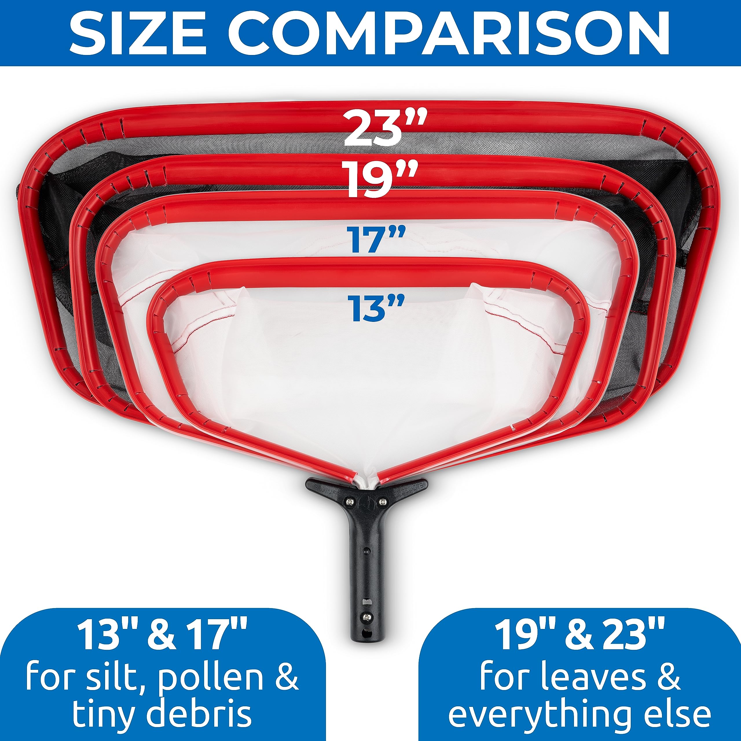 Mua Pool Skimmer Net, Fine Mesh for Silt, Unlimited Free Replacement by ...