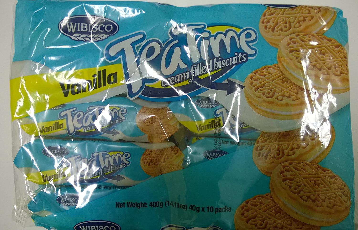 Wibisco Tea Time - Vanilla 10-pack: Amazon.com: Grocery & Gourmet Food