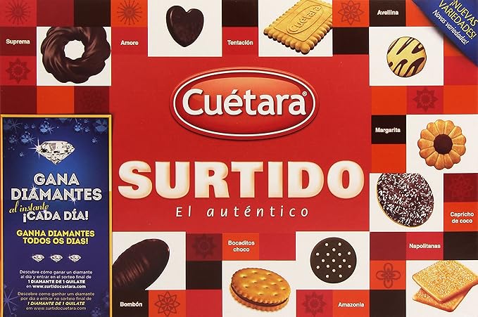Cuetara - Surtido el Auténtico - Surtido de Galletas - 420 g: Amazon.es ...