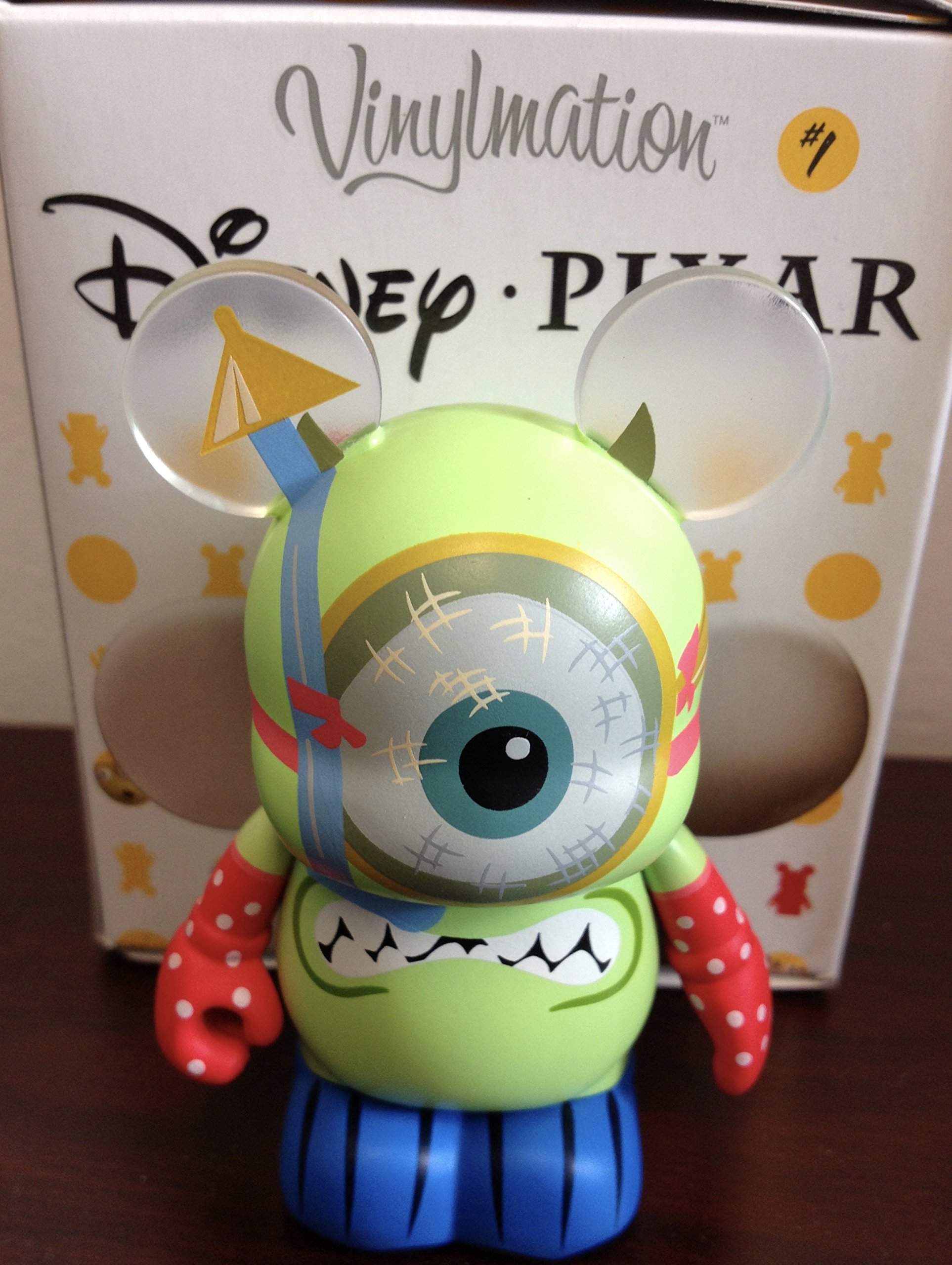 Buy Pixar Series 1 Mike Wazowski from Monster's Inc. Disney Vinylmation ...