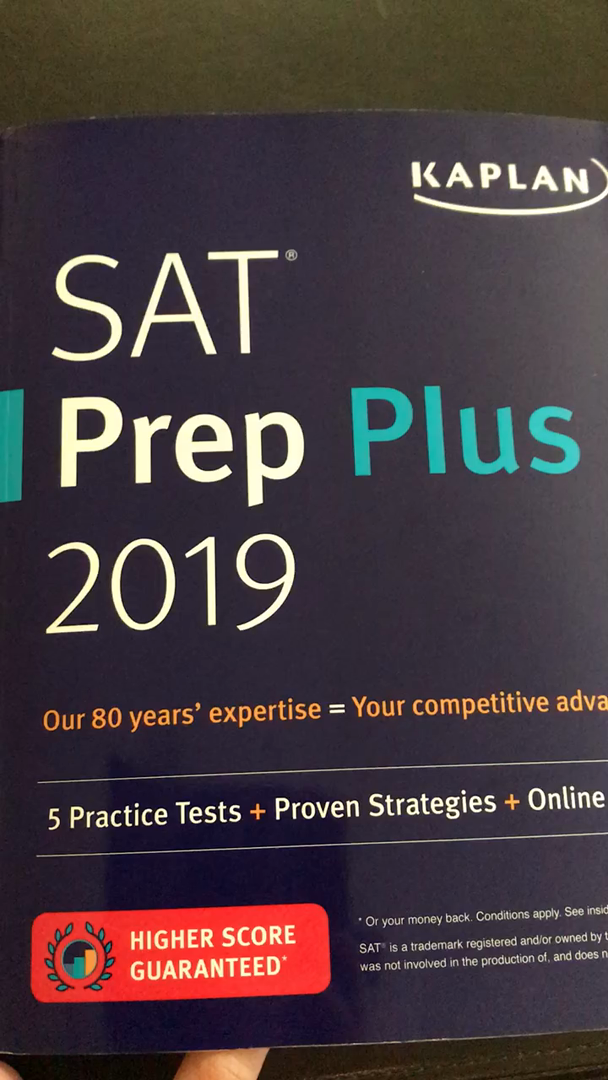 Amazon.com: SAT Prep Plus 2019: 5 Practice Tests + Proven Strategies ...