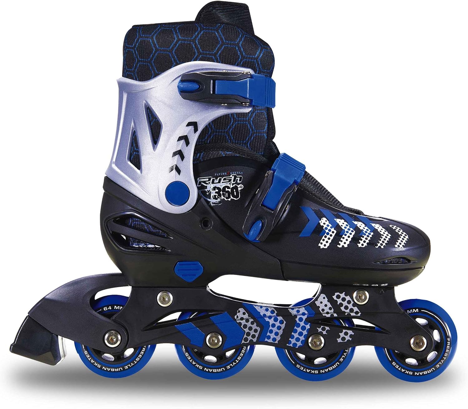 Amazon.com : Rush 360 Inline Skates with Protective Gear Set : Sports ...