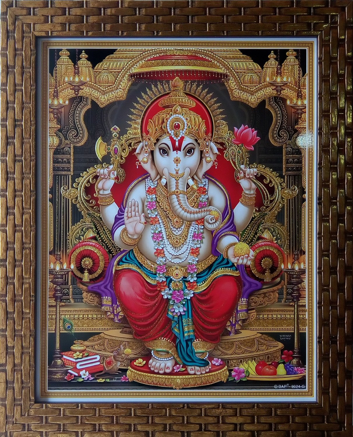 Buy Shree Handicraft GANESH JI Lord Ganesha Lord Ganesh Frames For Wall ...