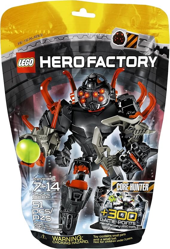 LEGO Hero Factory 6222 Core Hunter: Amazon.co.uk: Toys & Games