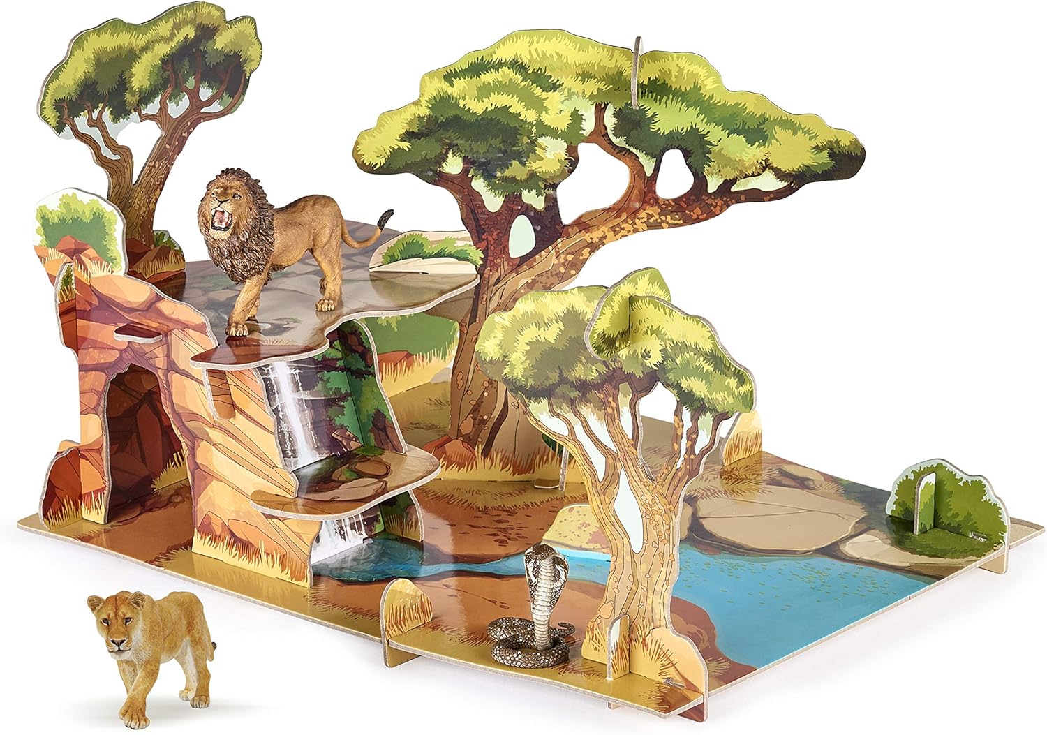 Papo 80007 Wildlife set, NC: Amazon.co.uk: Toys & Games