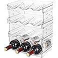 Amazon.com: Baosia Stackable Wine Rack,Wine Bottle Holder for Inside Cabinet,for Pantry ...