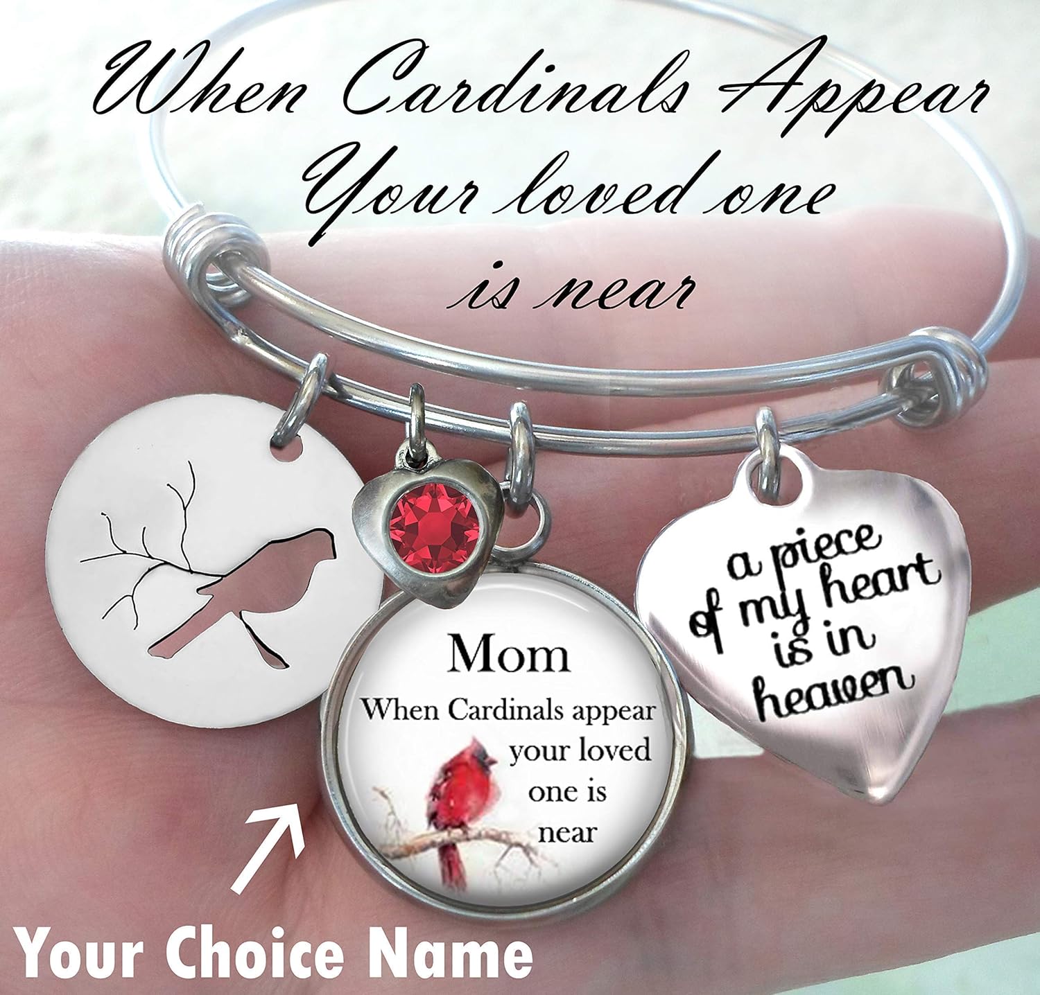 Amazon.com: When Cardinals Appear Your Loved One Is Near, Custom Name ...
