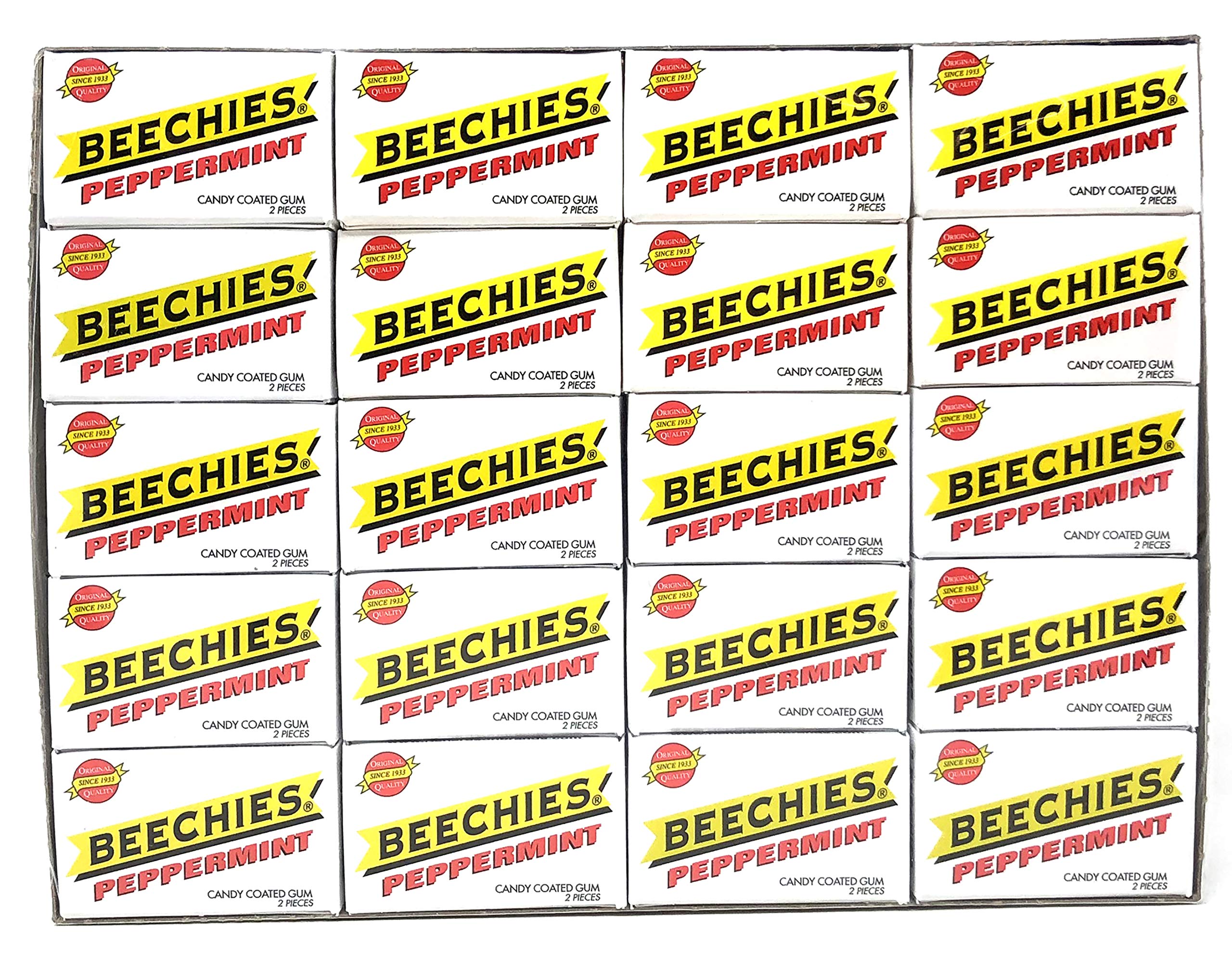 Amazon.com : Beechies Spearmint Gum - 100 / Box : Grocery & Gourmet Food