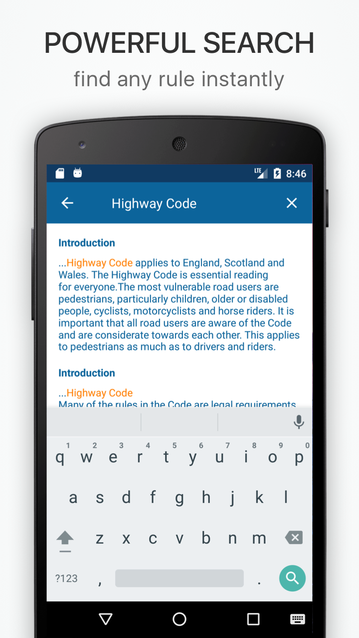 Highway Code UK 2018 - free theory test companion featuring all road ...