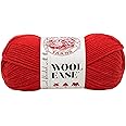 Amazon.com: Lion Brand Yarn Wool-Ease Yarn, Ranch Red