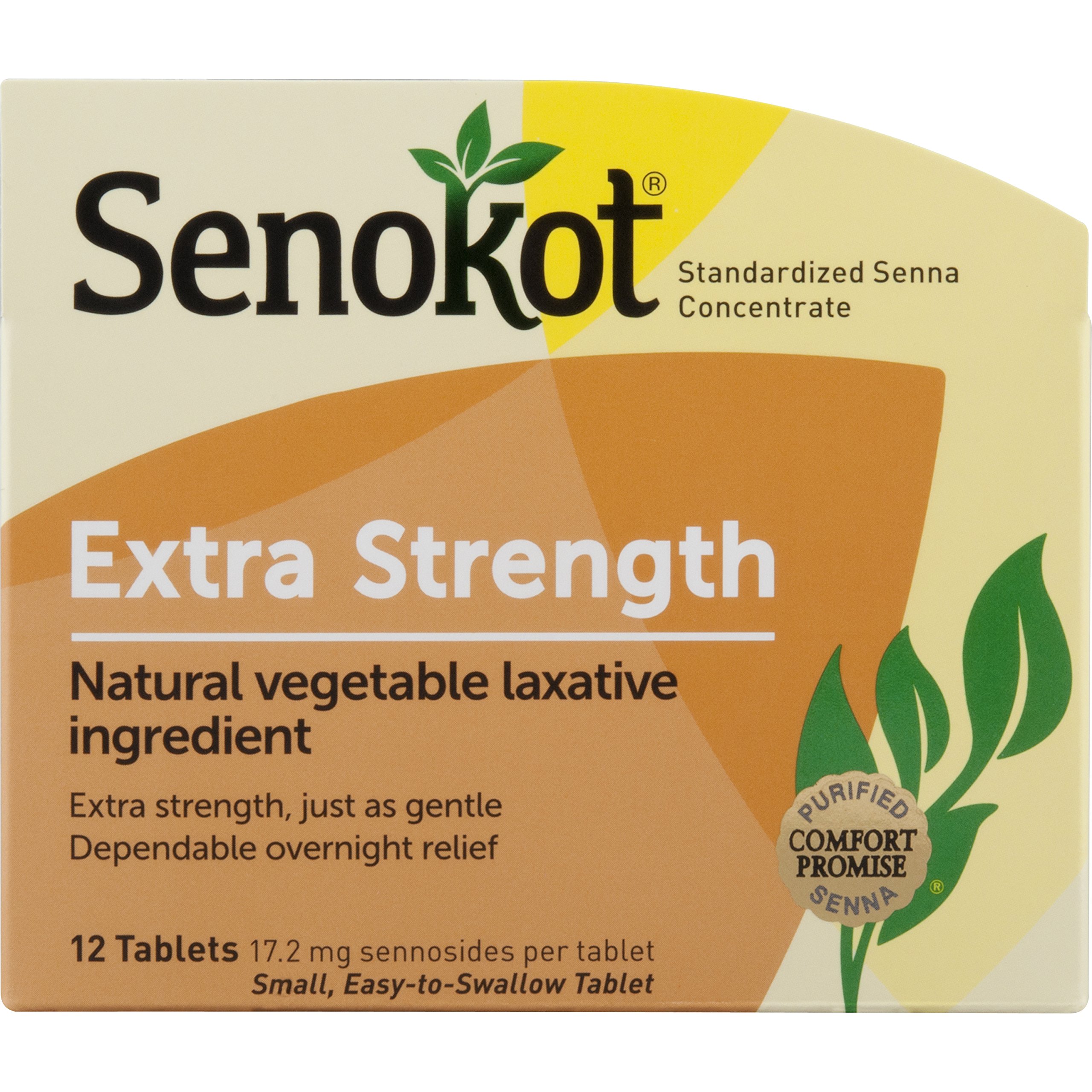 Amazon.com: Senokot Natural Vegetable Laxative Ingredient, Tablets, 100 ...