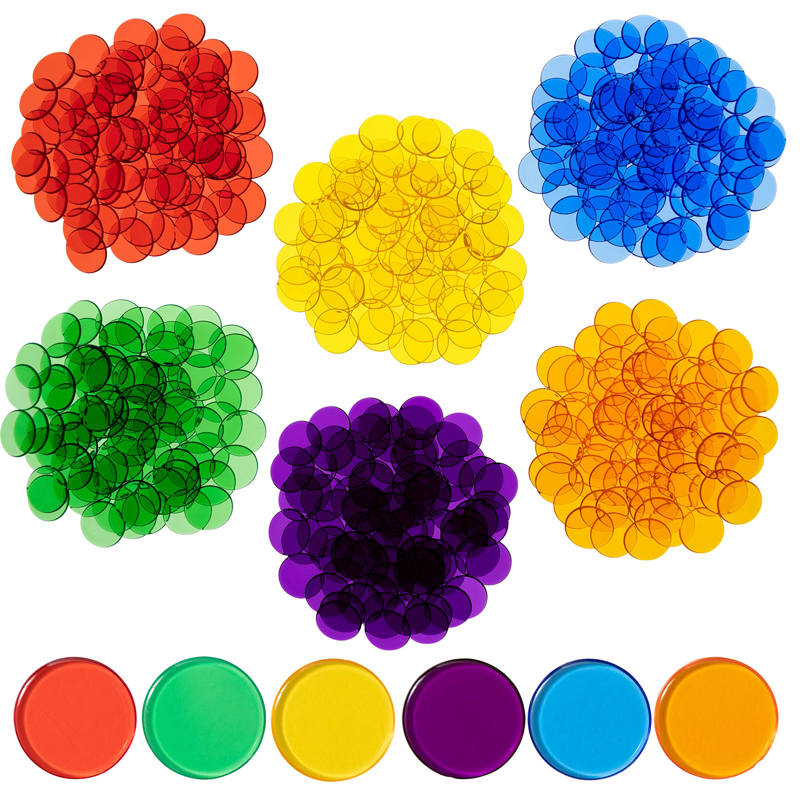 Mua edxeducation Transparent Counters | Set of 500 | Math Manipulatives ...