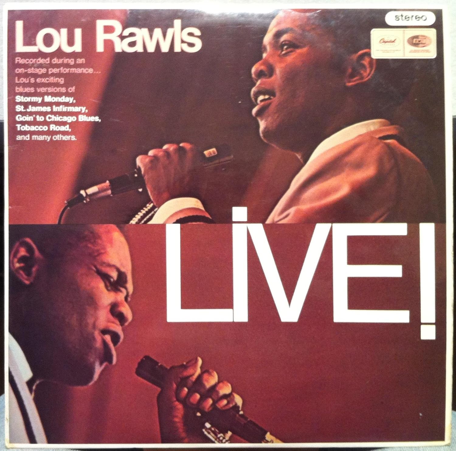 Lou Rawls - LOU RAWLS LIVE vinyl record - Amazon.com Music