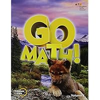 Amazon.com: Student Edition Volume 1 Grade K 2015 (Go Math ...