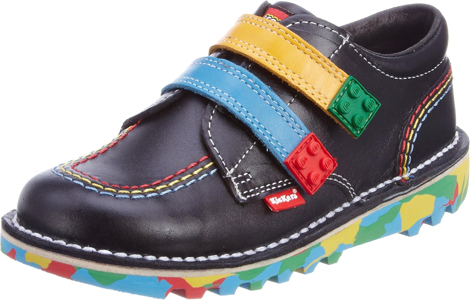 Kickers Toddler Lego Lostrap I Black Classic Shoe 1-10529 5 Child UK ...