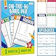Amazon.com: Road Trip Game Pad, 80 Perforated Sheets Travel Activity ...
