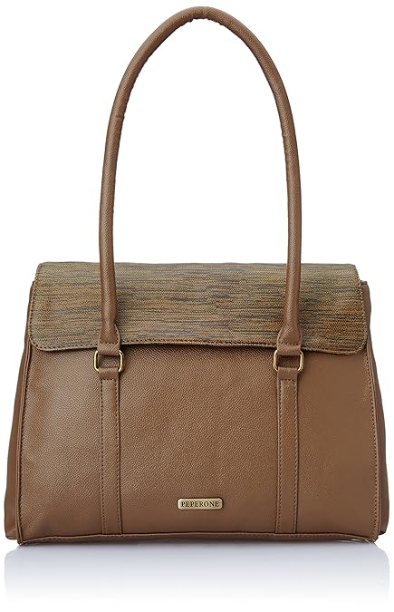 Buy Peperone Women's Handbag (Mud) at Amazon.in