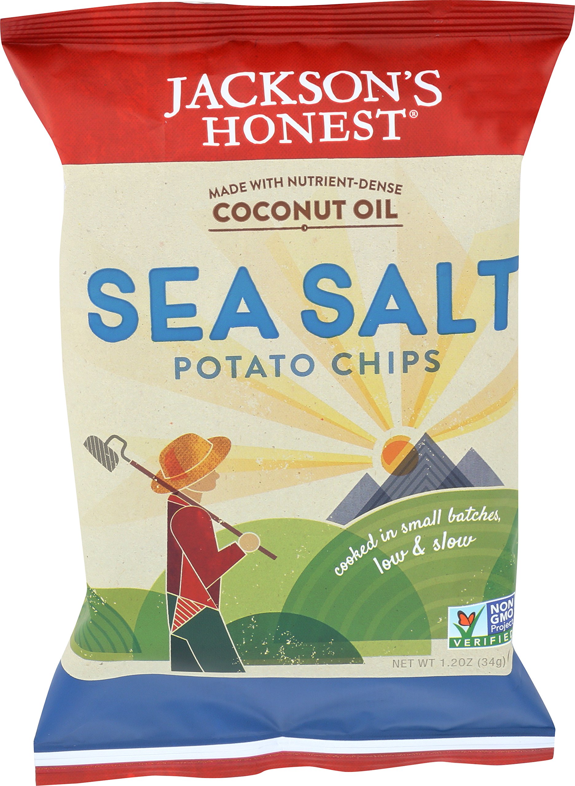 Amazon.com: Jacksons Honest Chips Chip Tortilla Yellow Corn organic, 10 oz