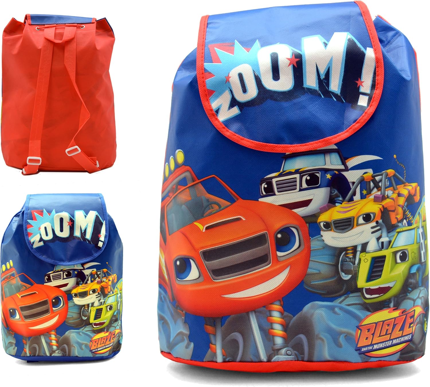 Blaze and the monster machines Mochila Con Solapa Y Asas Blaze Children ...
