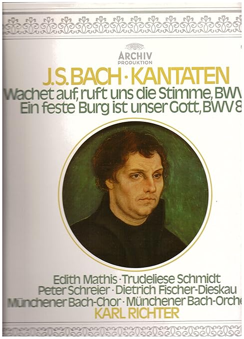 Edith Mathis, Dietrich Fisher-Dieskau, Bach, Karl Richter - Bach ...